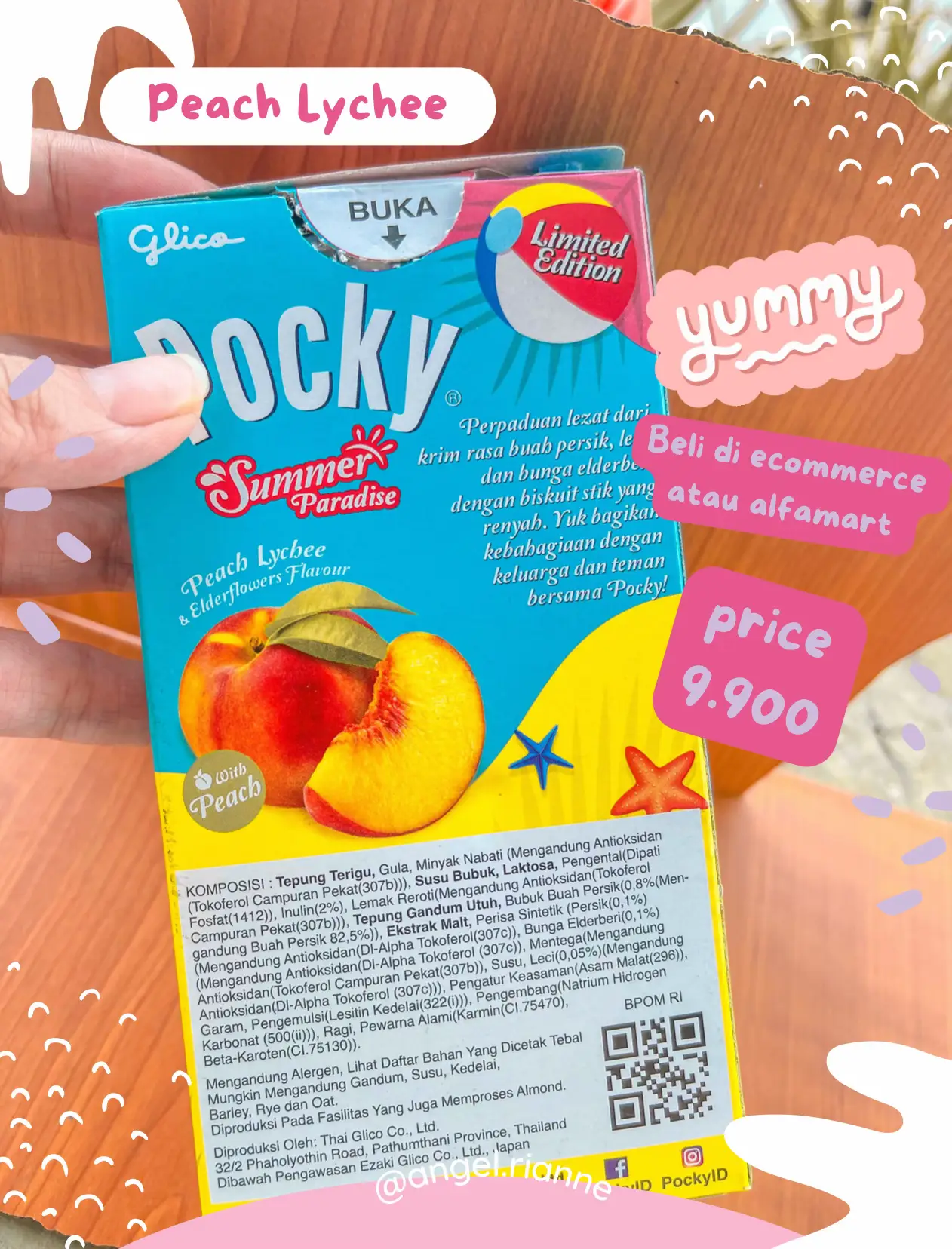 POCKY LIMITED EDITION! 🍑 | แกลเลอรีที่โพสต์โดย Angel.rianne | Lemon8