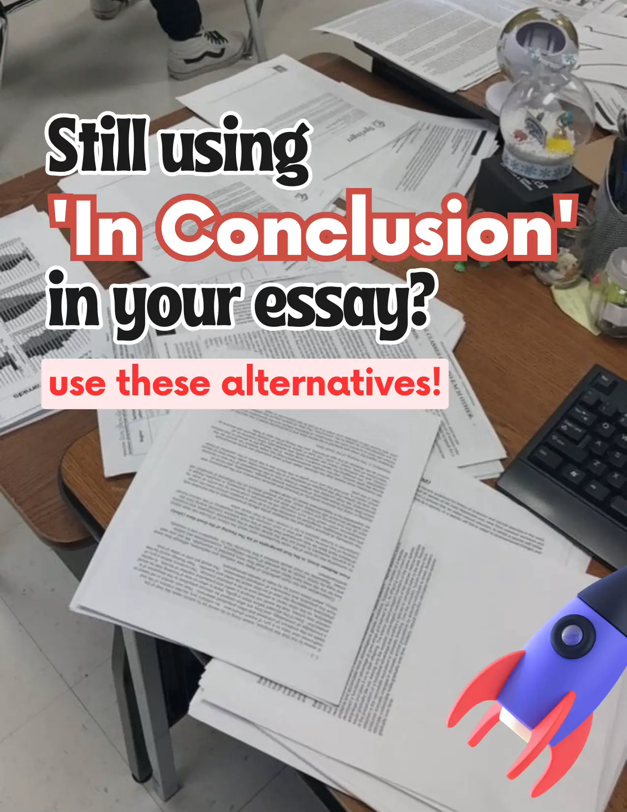 🔍Stop Using ‘In Conclusion’ ! Use These! | Galeri disiarkan oleh vick ...