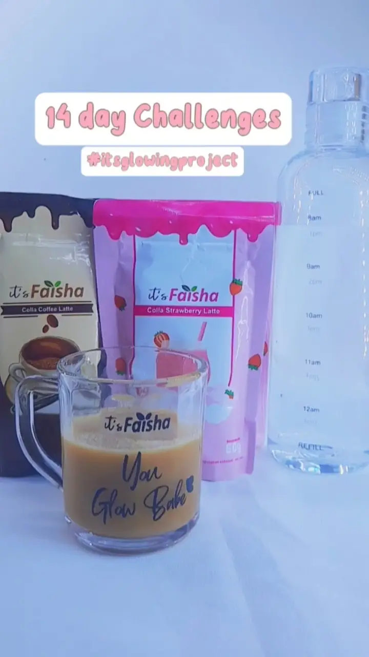 Unboxing Hampers Collagen Drink by It'Faisha | Video published by ...