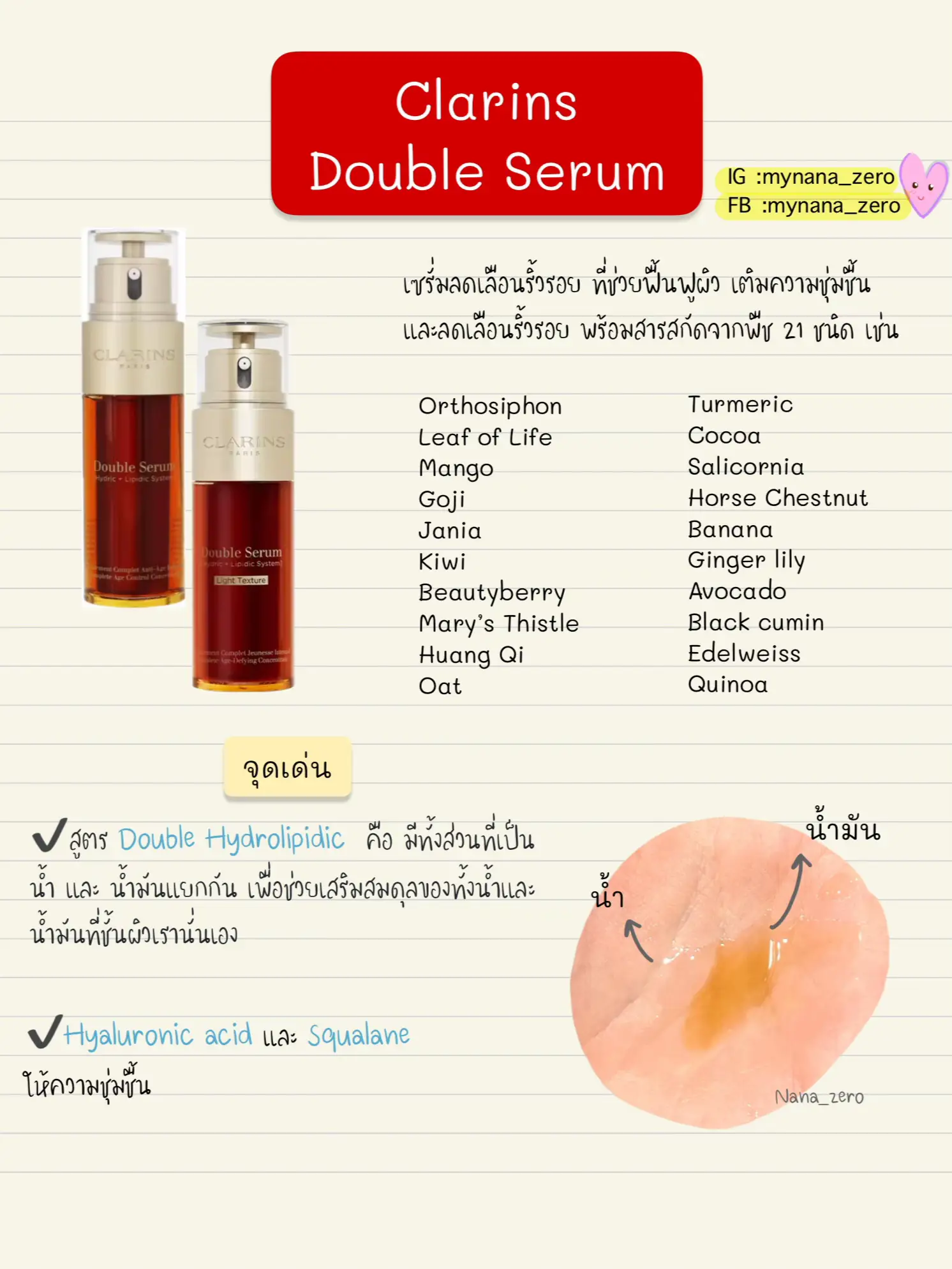 Compare CLARINS Double Series New Formula vs Original Formula | Gallery ...