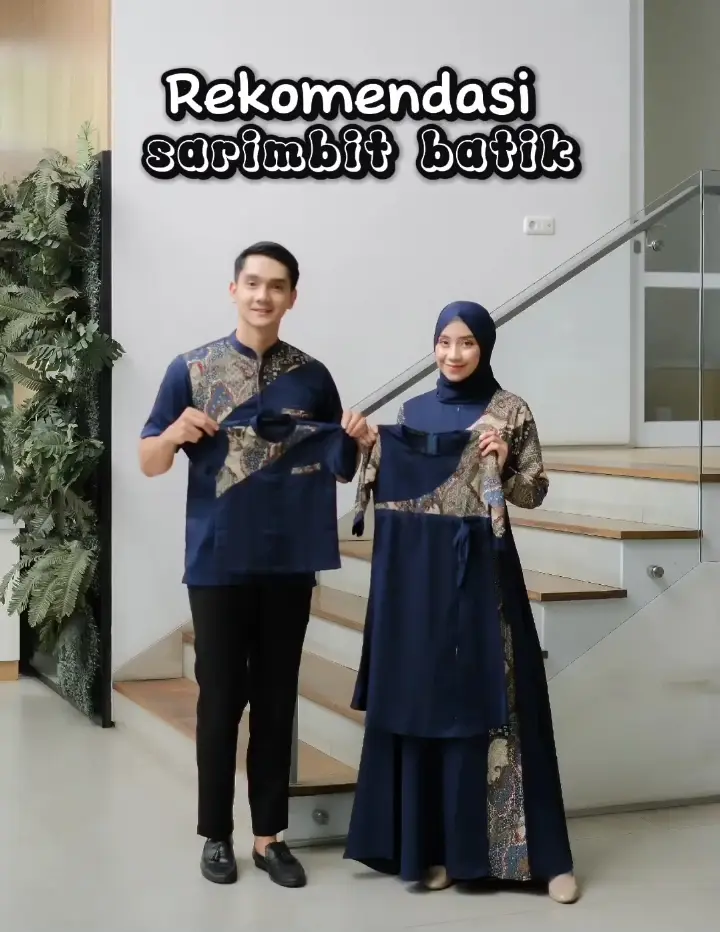 rekomendasi couple batik | Video dipublikasikan oleh galeri hijab | Lemon8
