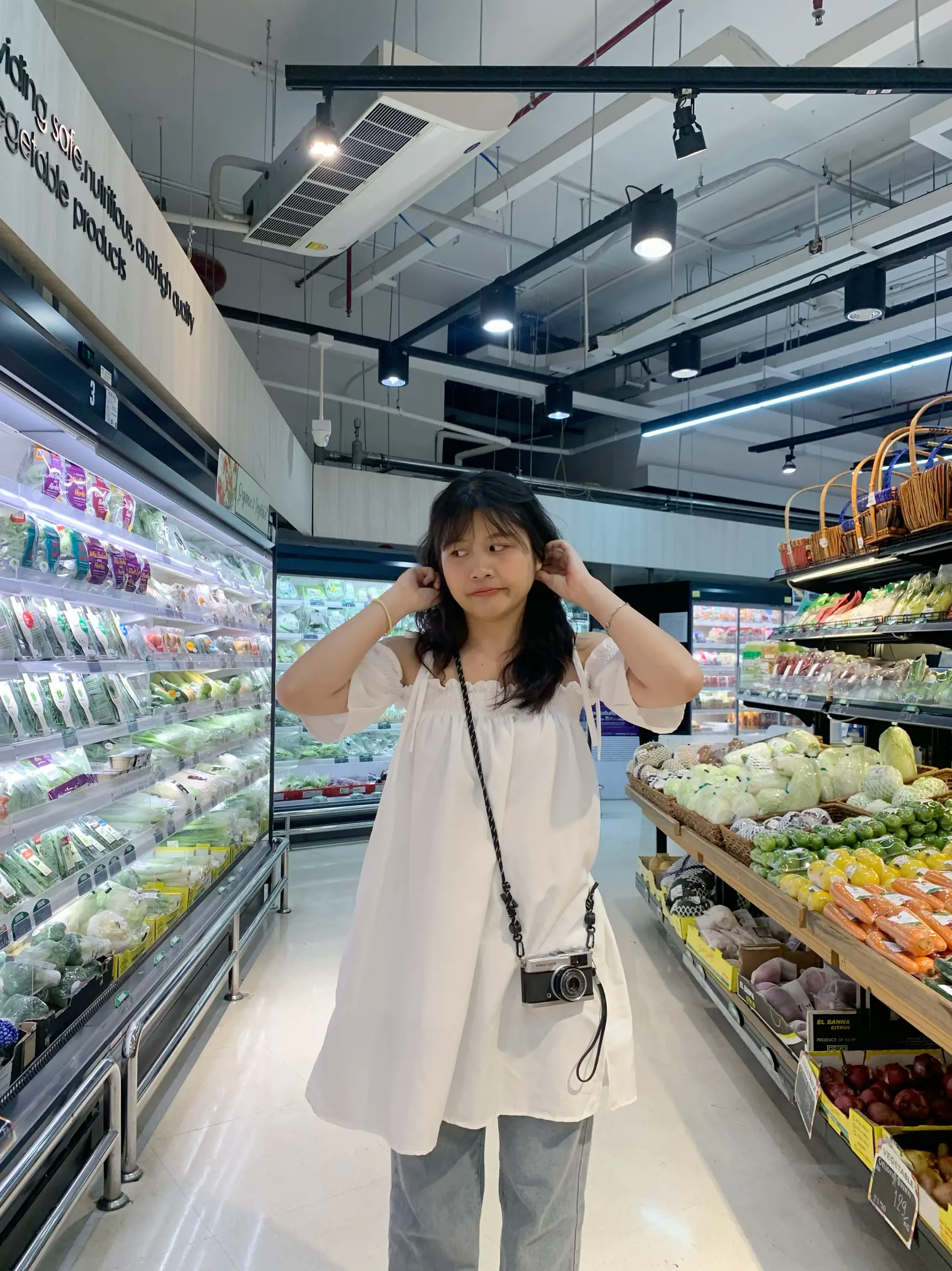 OOTD 150cm ลุคคลีนๆมินิเดรสสีขาว 🫶🏻 | แกลเลอรีที่โพสต์โดย AngryLfieee💢 | Lemon8