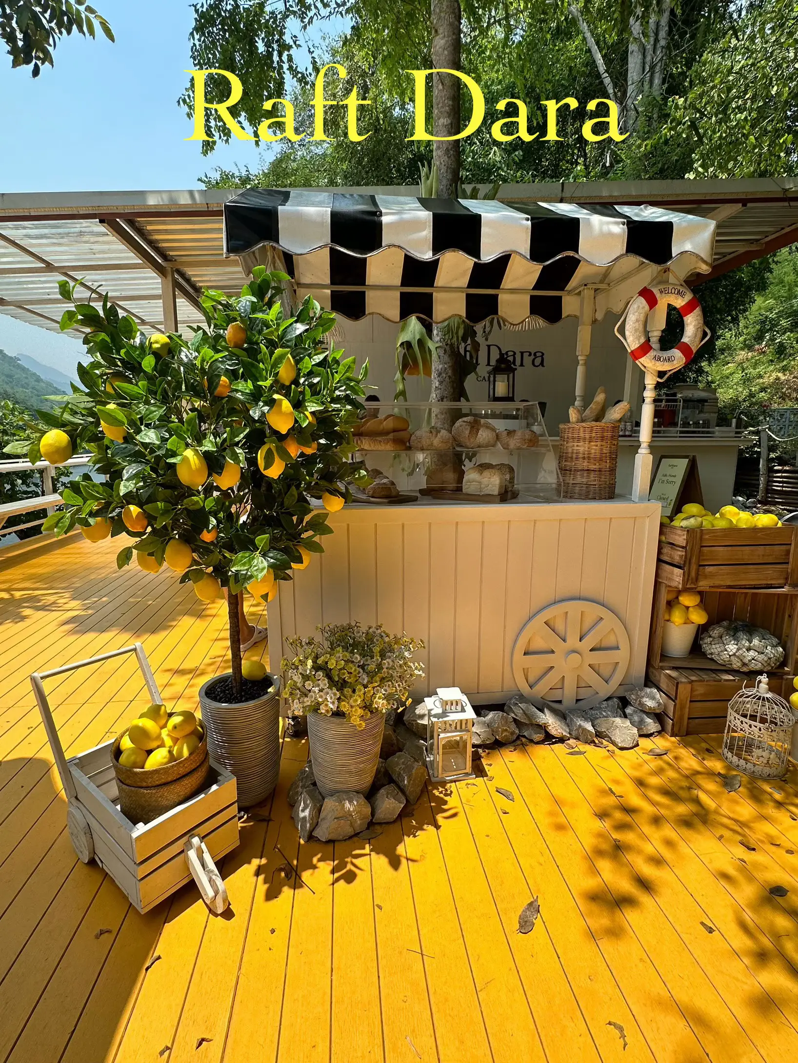 🍋RaftDara Cafe คาเฟ่กาญจนบุรี🍋 | แกลเลอรีที่โพสต์โดย Mapanng | Lemon8