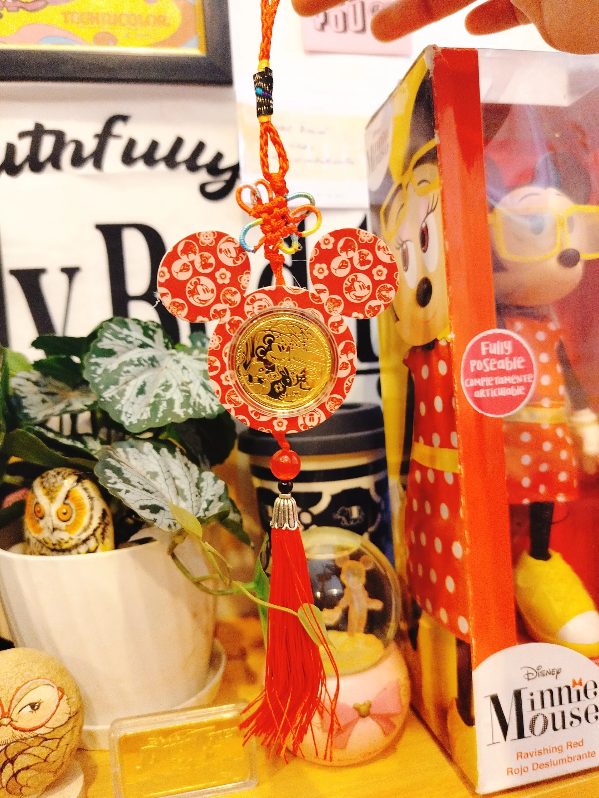 Mickey Chinese New Year Gold | Gallery posted by spellsofwitch | Lemon8