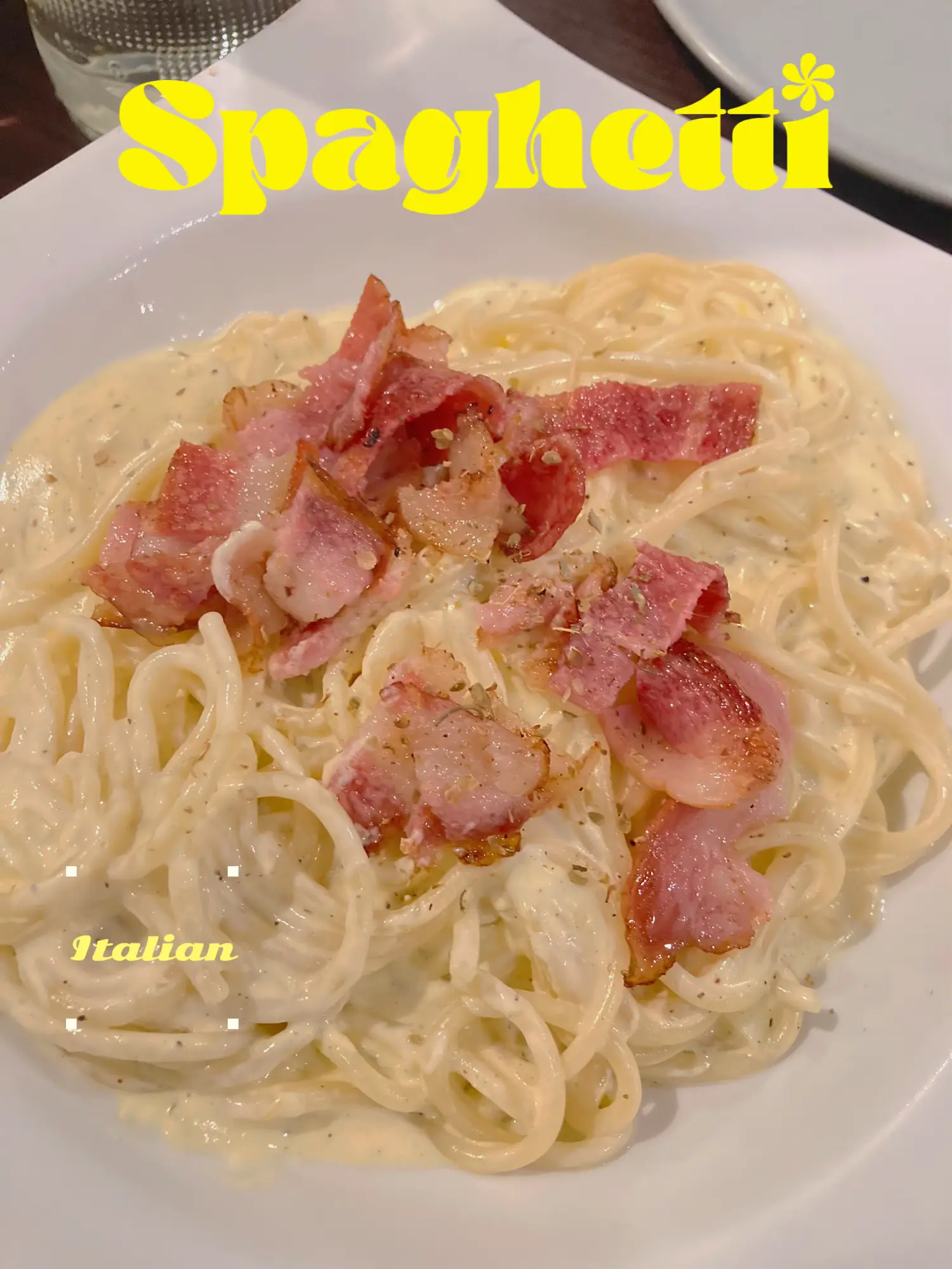 Spaghetti ในดวงใจ 🍝 | แกลเลอรีที่โพสต์โดย baitoey_nrm | Lemon8