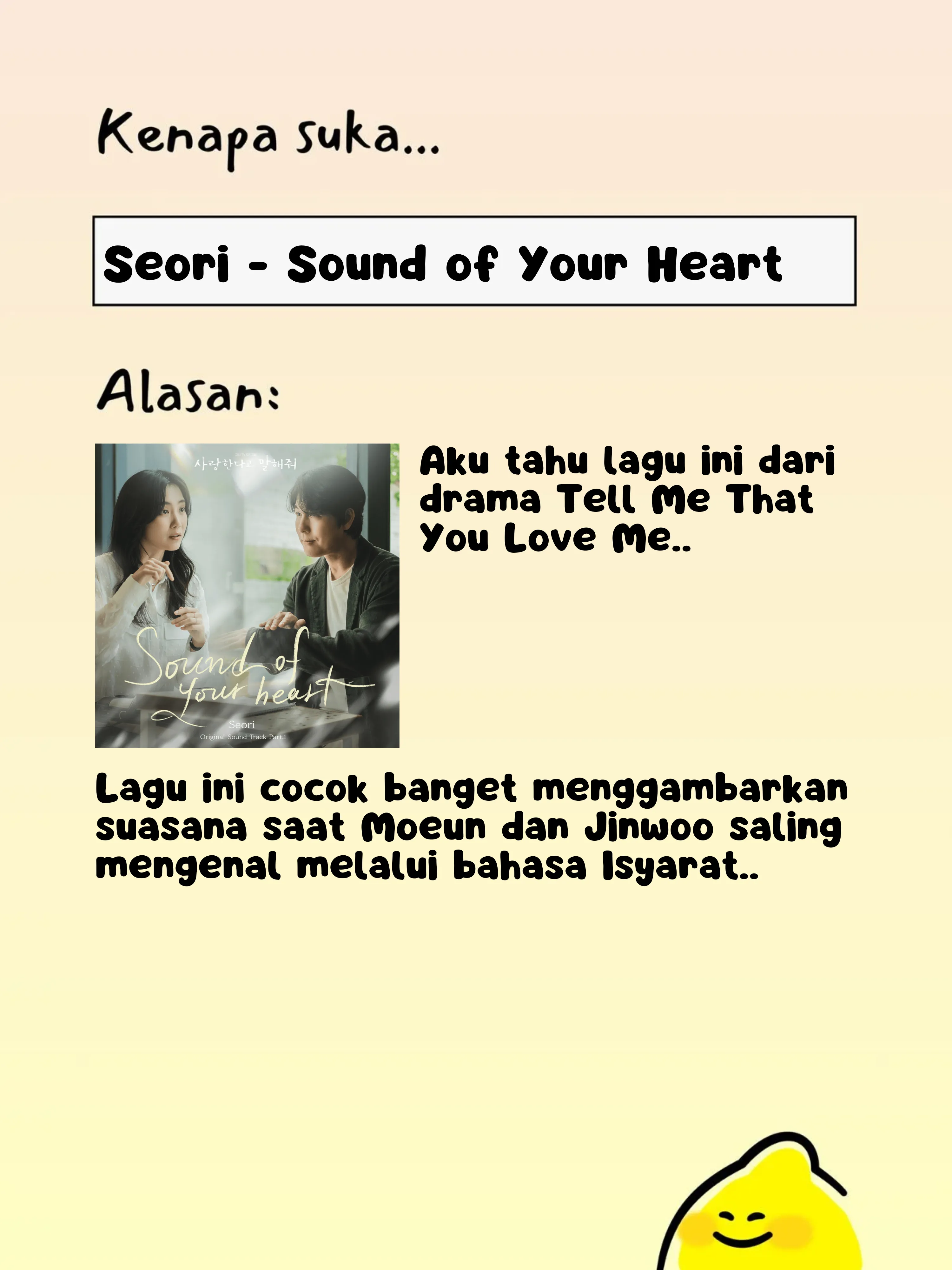 My Favorite Song from My Fav OnGoing Drama | Galeri diposting oleh NARA | Lemon8