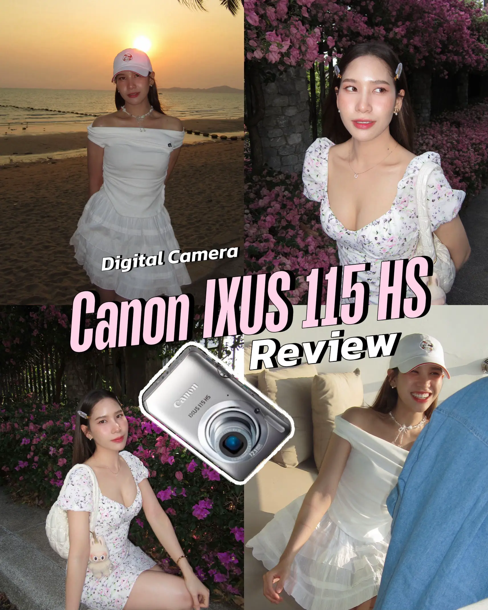 รีวิวกล้องดิจิตอล Canon IXUS 115 HS สุดจึ้ง | แกลเลอรีที่โพสต์โดย ɴᴀᴍᴛʜɪᴘ ̈ | Lemon8