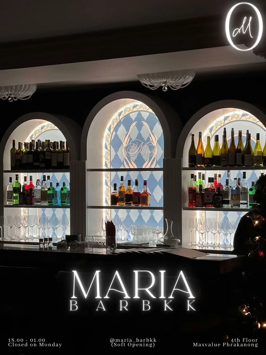 Maria Bar BKK บาร์น้องใหม่จากเครือ W8 🥂 | แกลเลอรีที่โพสต์โดย txteaux ...
