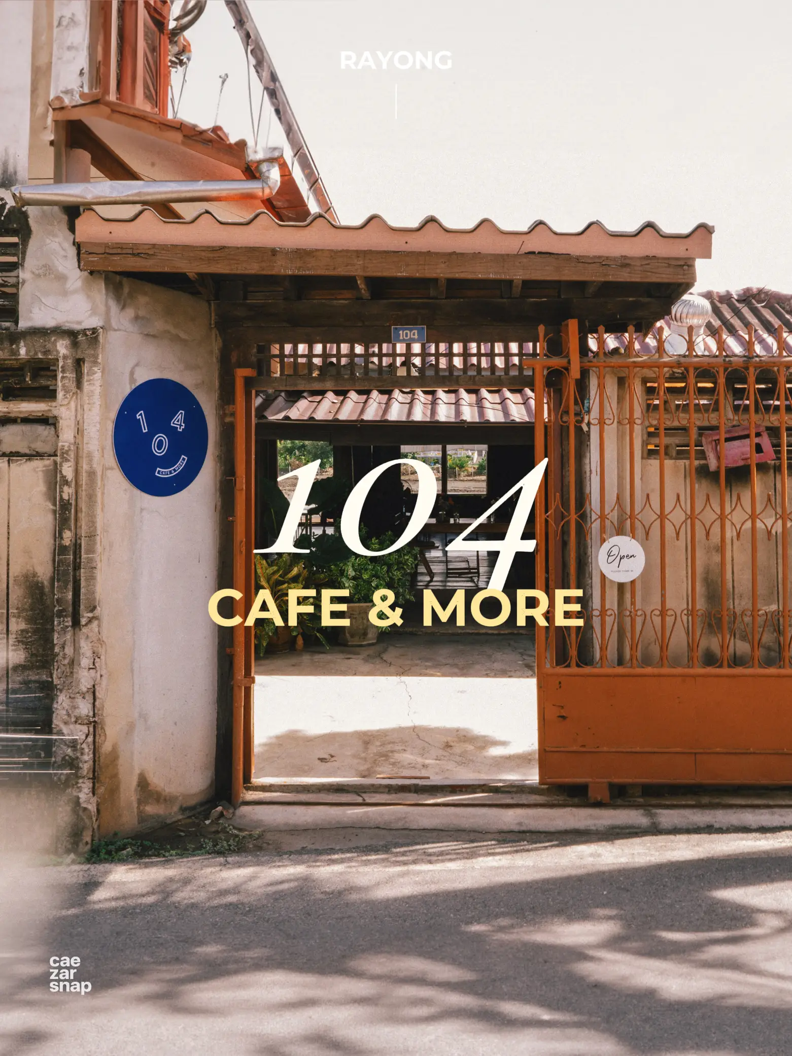 104 CAFE & MORE คาเฟ่เปิดใหม่ ริมแม่น้ำปากน้ำระยอง | แกลเลอรีที่โพสต์โดย Caezarsnap | Lemon8