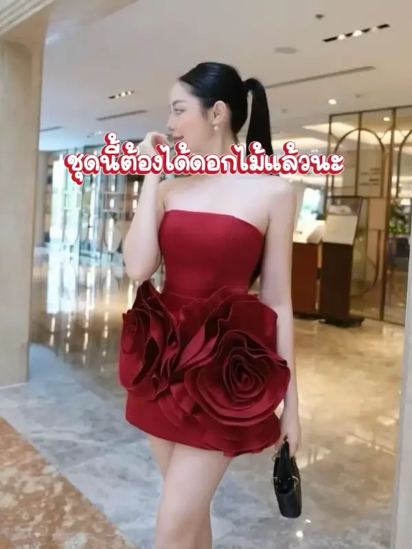 เดรสแดงต้อนรับวาเลนไทน์ | แกลเลอรีที่โพสต์โดย MayMay | Lemon8
