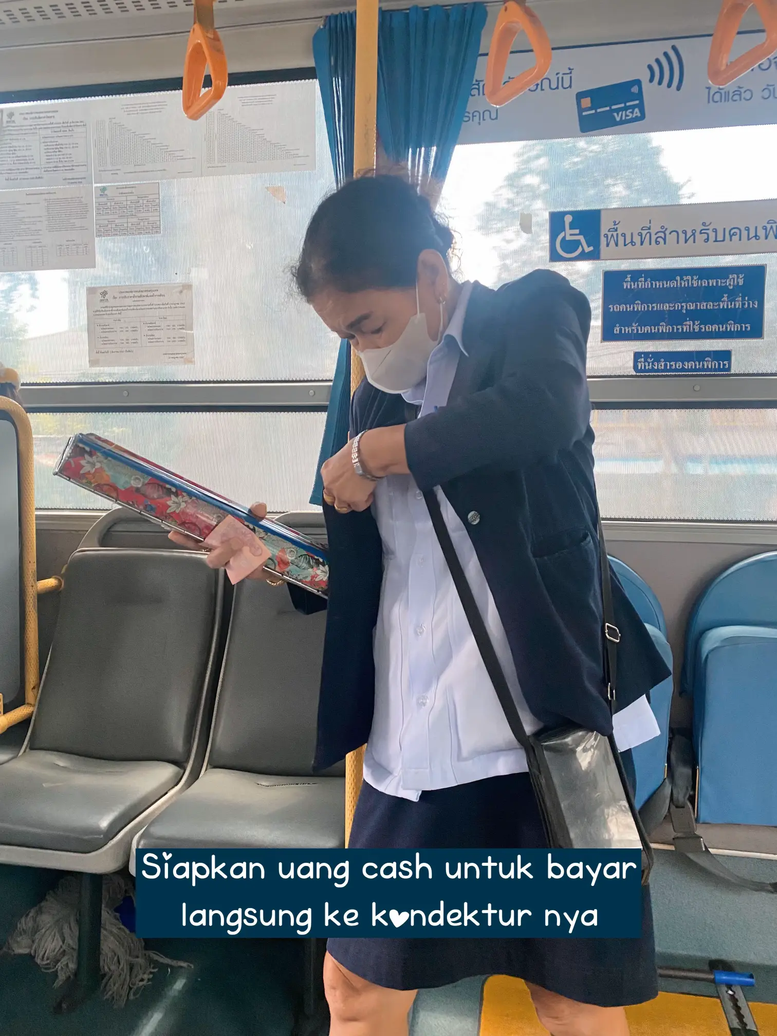Tutorial Naik Bus di Bangkok | Galeri diposting oleh nesyaadenisaa | Lemon8