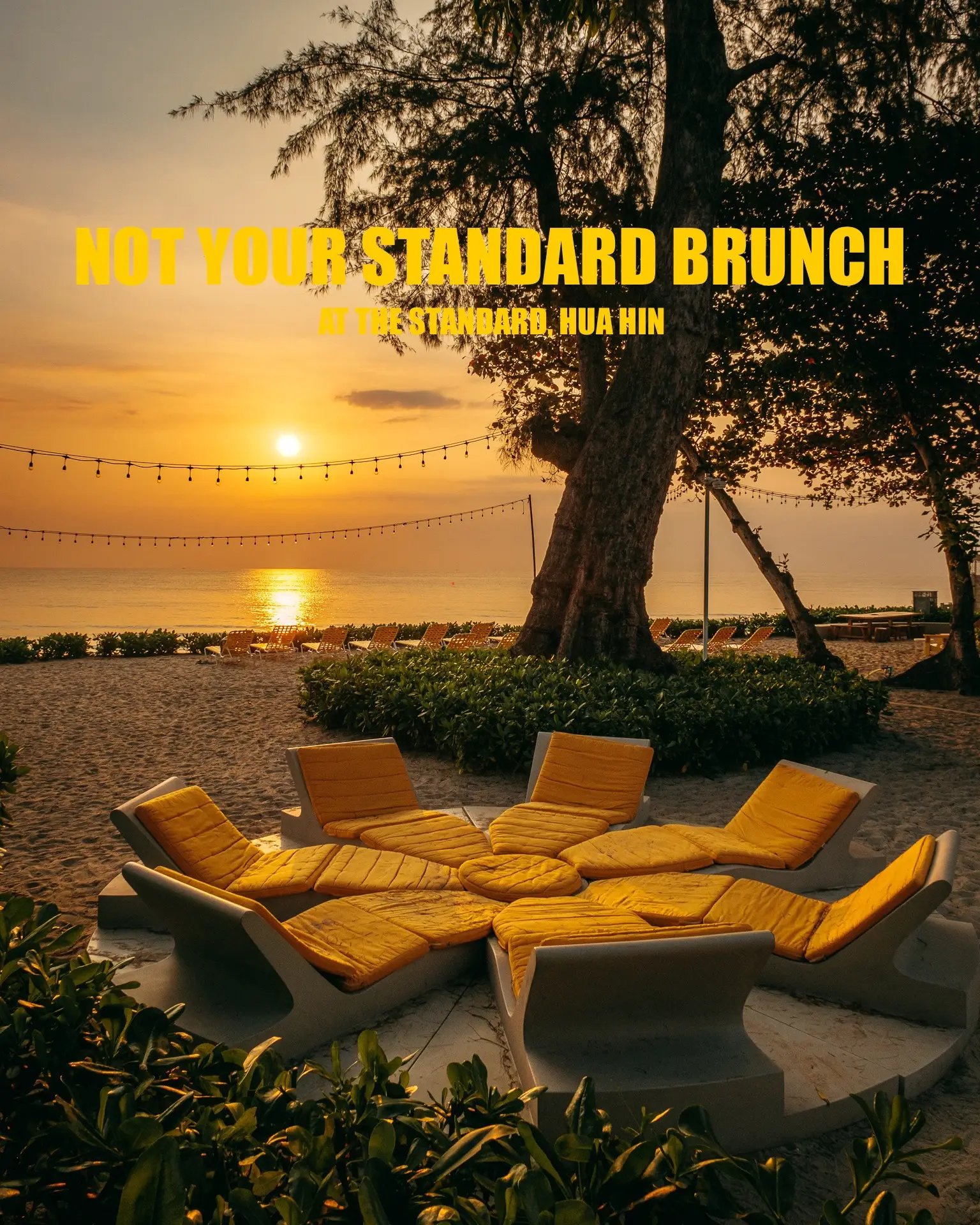 Not Your Standard Brunch ที่ The Standard, Hua Hin 💛 | แกลเลอรีที่โพสต์ ...