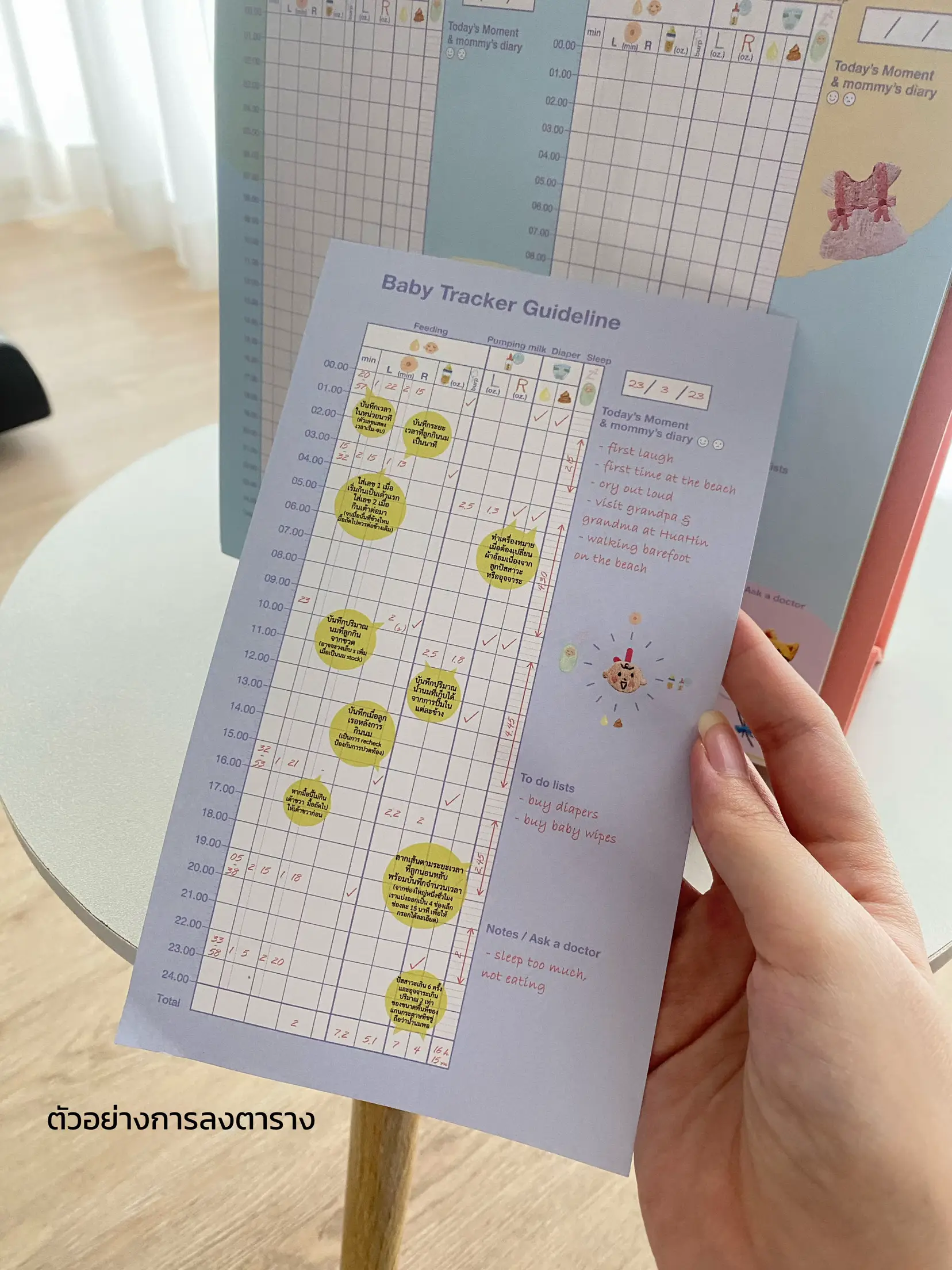 ตัวช่วยคุณแม่มือใหม่ จัดตารางเลี้ยงลูก Baby Tracker | แกลเลอรีที่โพสต์ ...