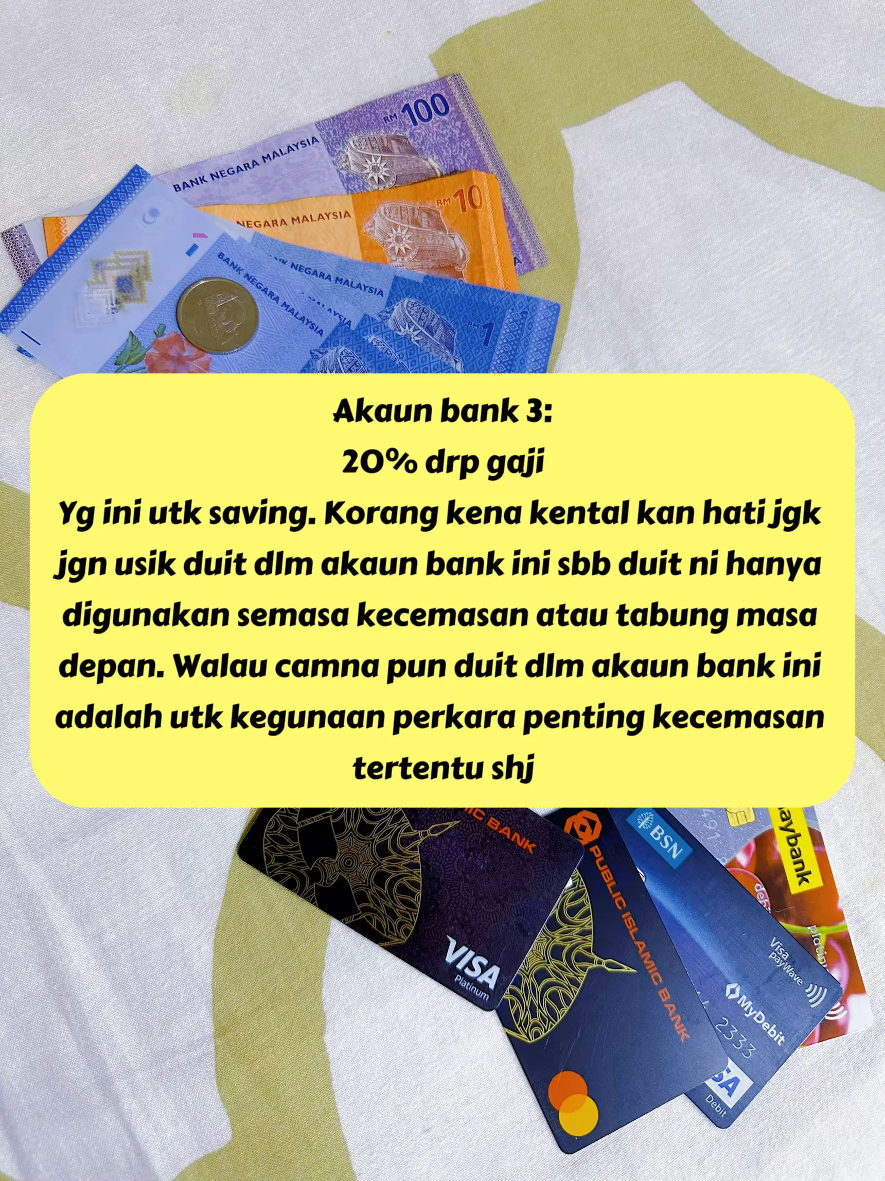 Template Akaun Public Bank - Carian Lemon8