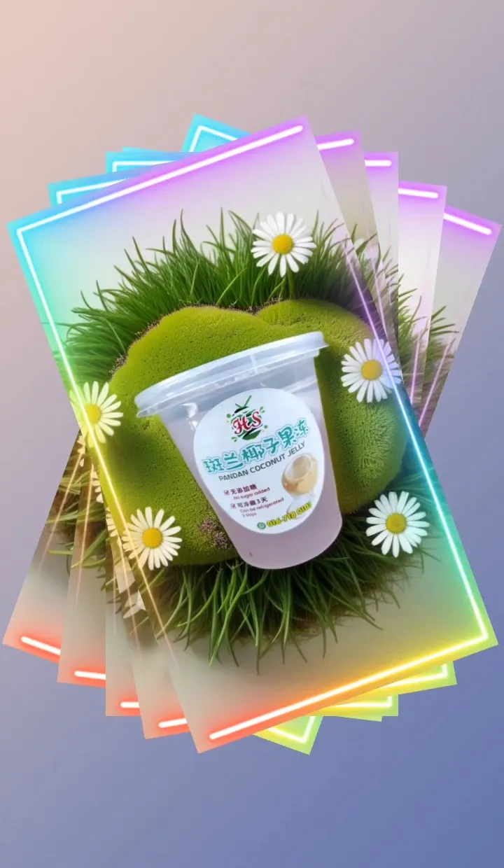 Pandan Coconut Jelly | Video diterbitkan oleh CoconutMachines | Lemon8