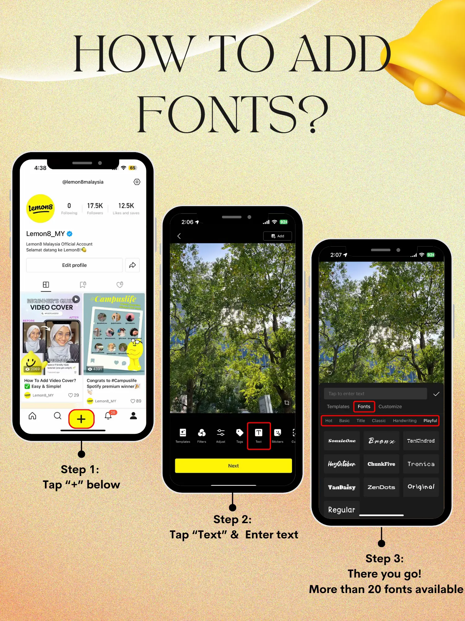 Canva fonts pun available kat Lemon8! | Galeri disiarkan oleh Lemon8_MY | Lemon8