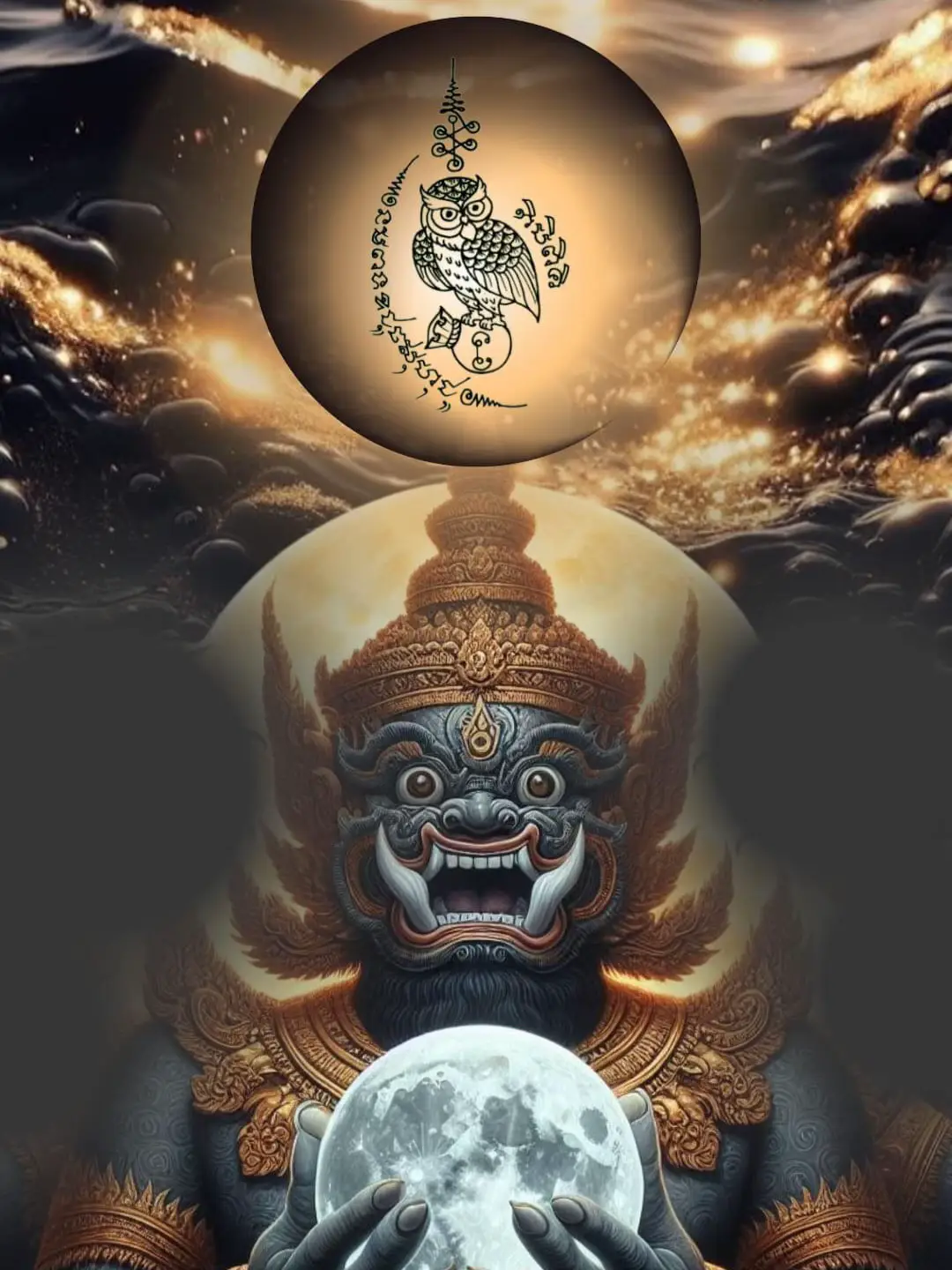 พระราหูทรงครุฑ วอลเปเปอร์ หมอลัก - การค้นหาใน Lemon8