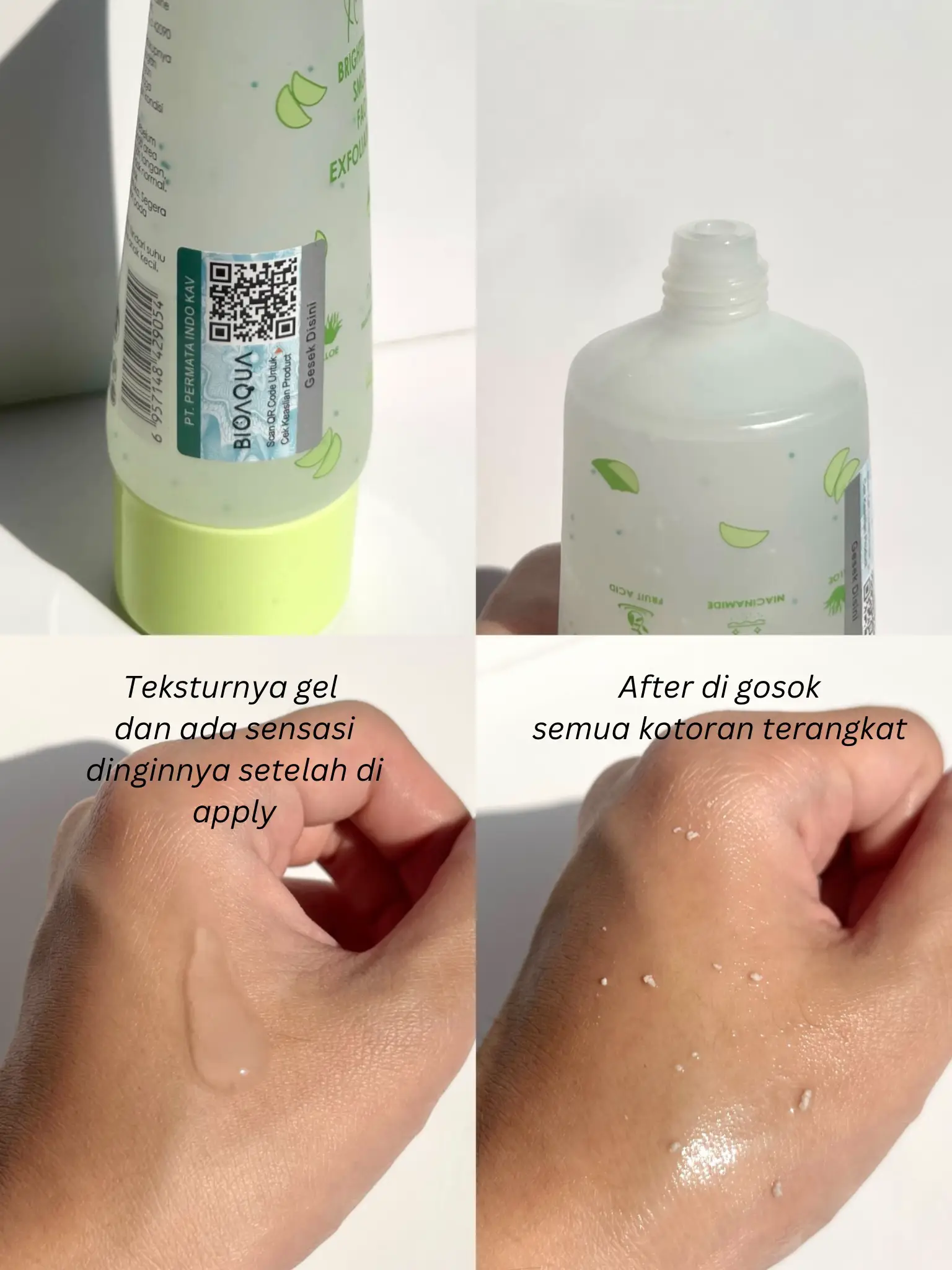 EKSFOLIASI ANTI IRITASI | Galeri diposting oleh Michael | Lemon8