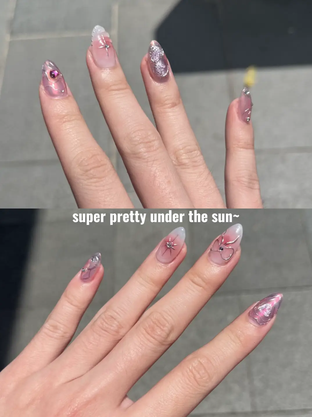 PRETTIEST SET OF NAILS DONE IN TOWN AREA 🩷🔗 | Gallery posted by celeste ...