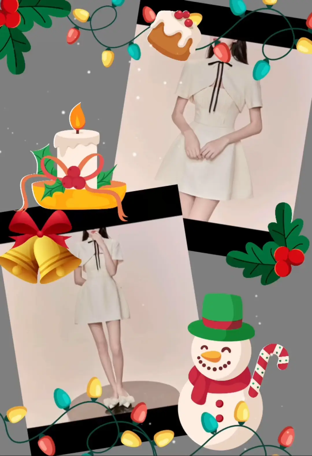 ชุดเซ็ทกระโปรง เขือกผูก สีพื้ | วิดีโอที่เผยแพร่โดย BELL | Lemon8