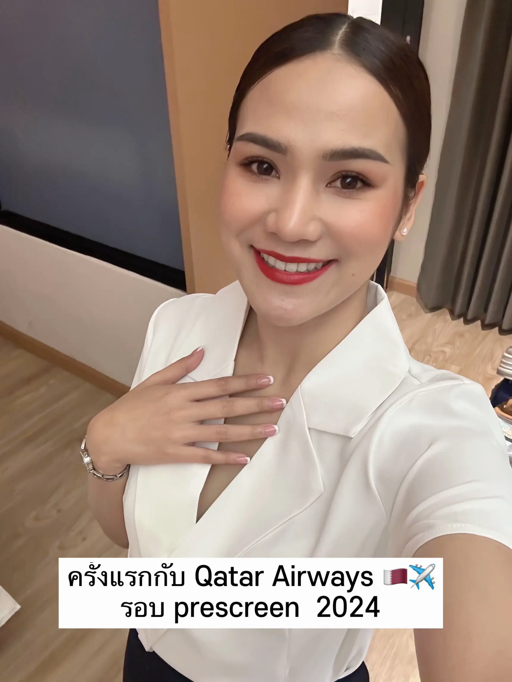 รีวิว สัมรอบพรีฯ Qatar Airways🇶🇦 ️ | แกลเลอรีที่โพสต์โดย Aum Aim | Lemon8