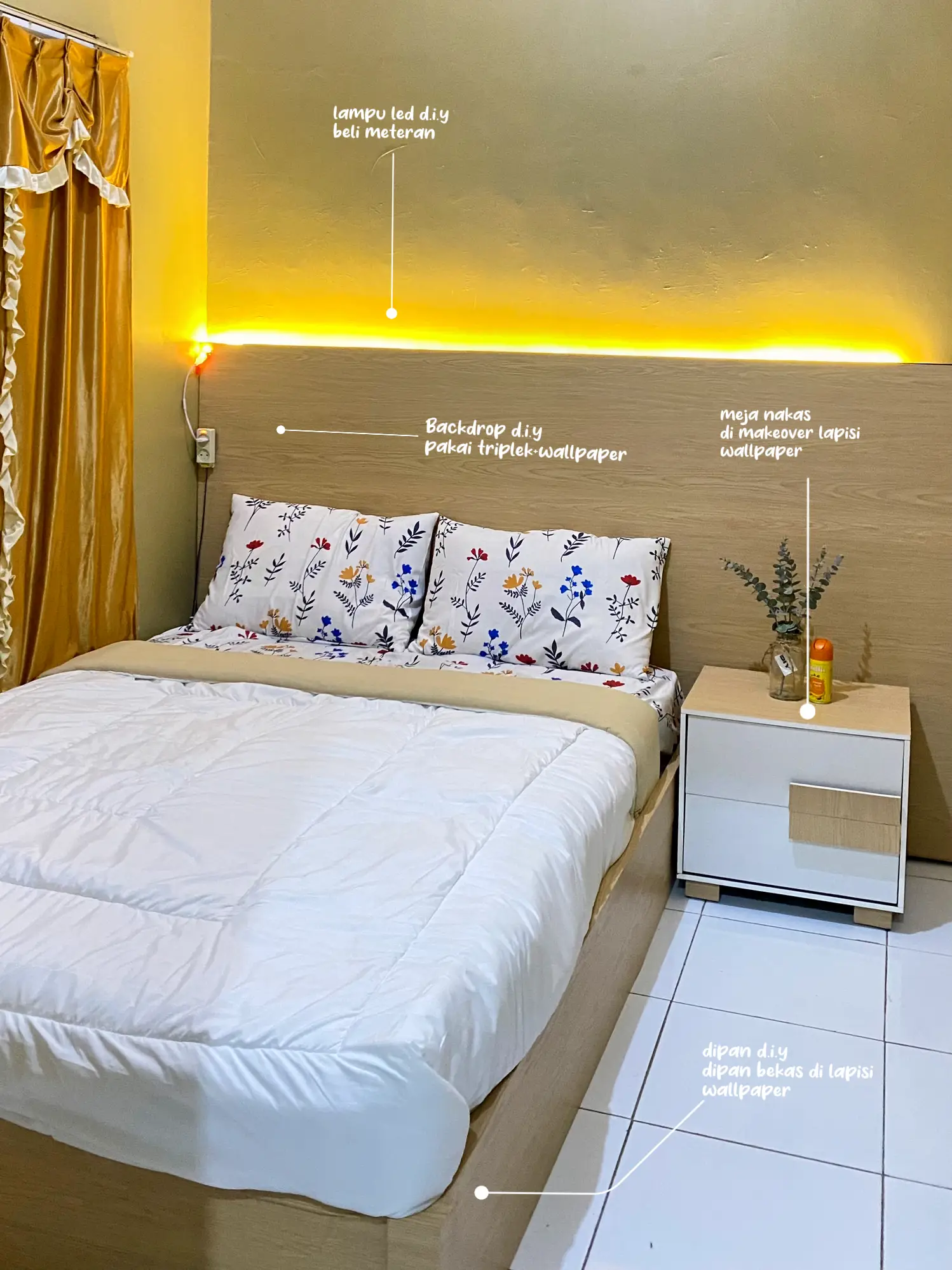 Make Over Kamar Utama 3x2,5 M | Galeri diposting oleh Dini Eka Safira ...