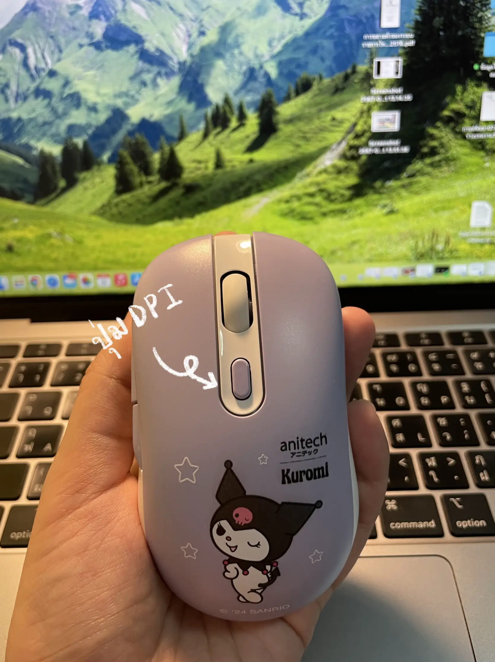 เป็นแค่เมาส์ต้องน่ารักขนาดนี้เลยหรอ Kuromi mouse 🖥️🖱️ | แกลเลอรีที่ ...
