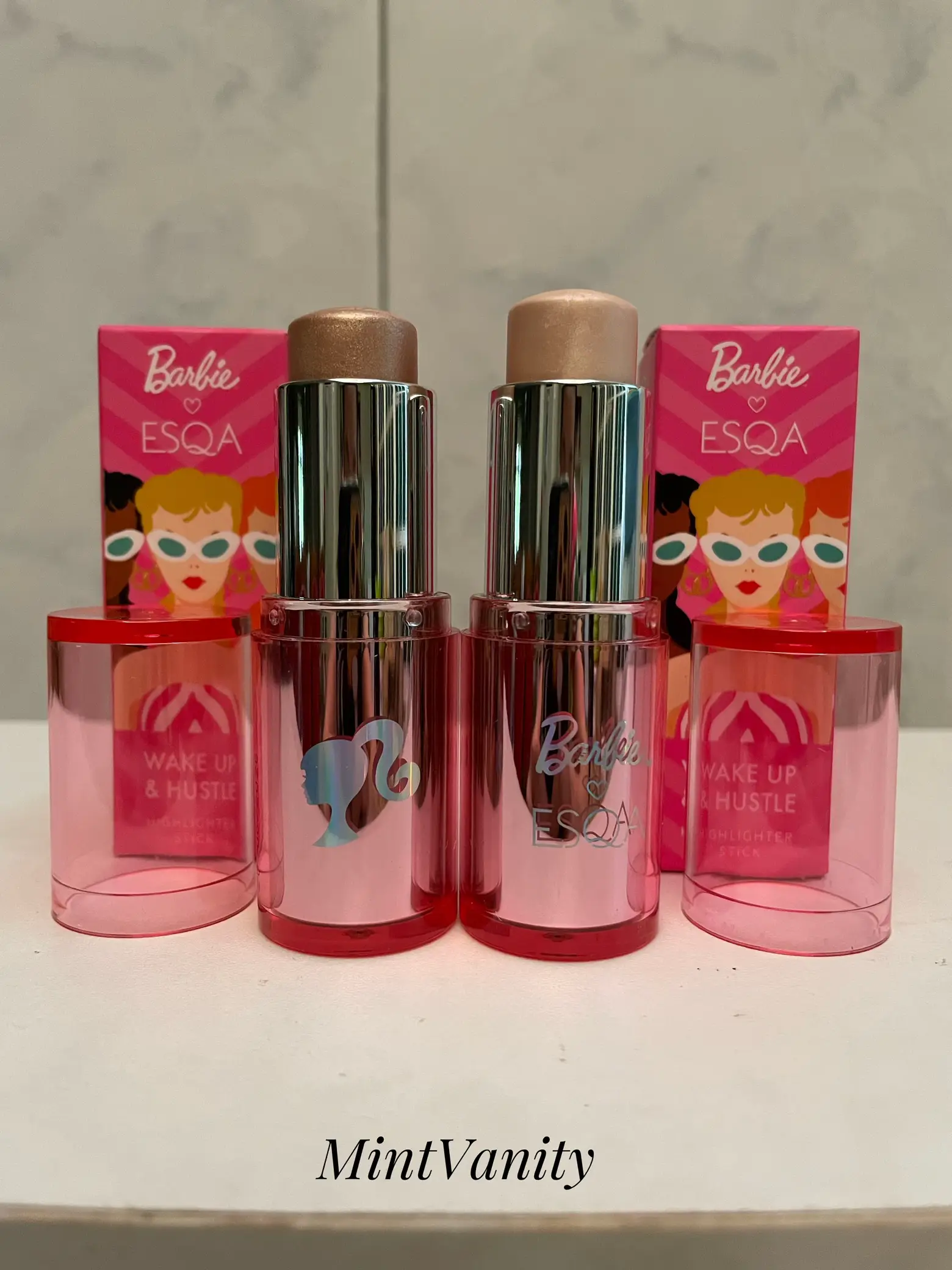 Esqa x Barbie Wakeup and Hustle highlighter stick | Gallery posted by ...