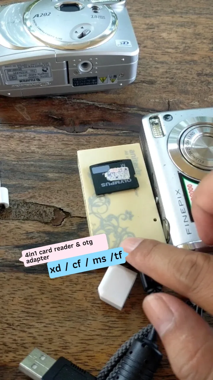 4in 1 card reader & otg adapter (xd/cf/ms) | วิดีโอที่เผยแพร่โดย Alphak | Lemon8