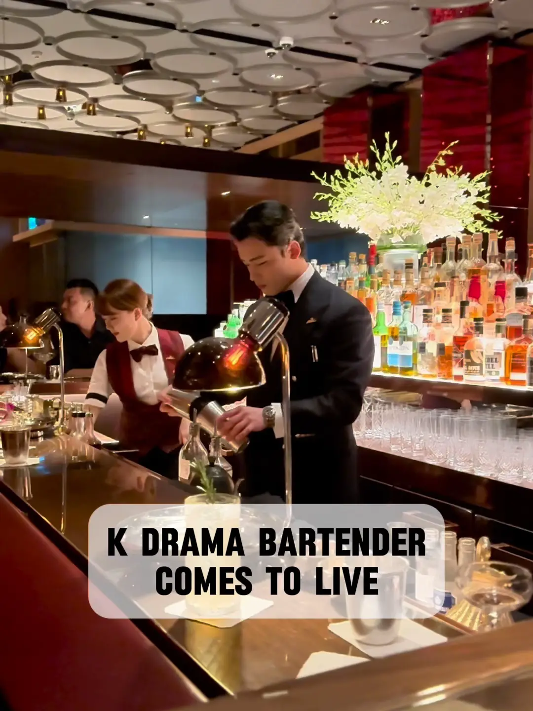 Cocktails 🍸 with the Beau🫅 from K drama | Video published by SUPERADRIANME | Lemon8