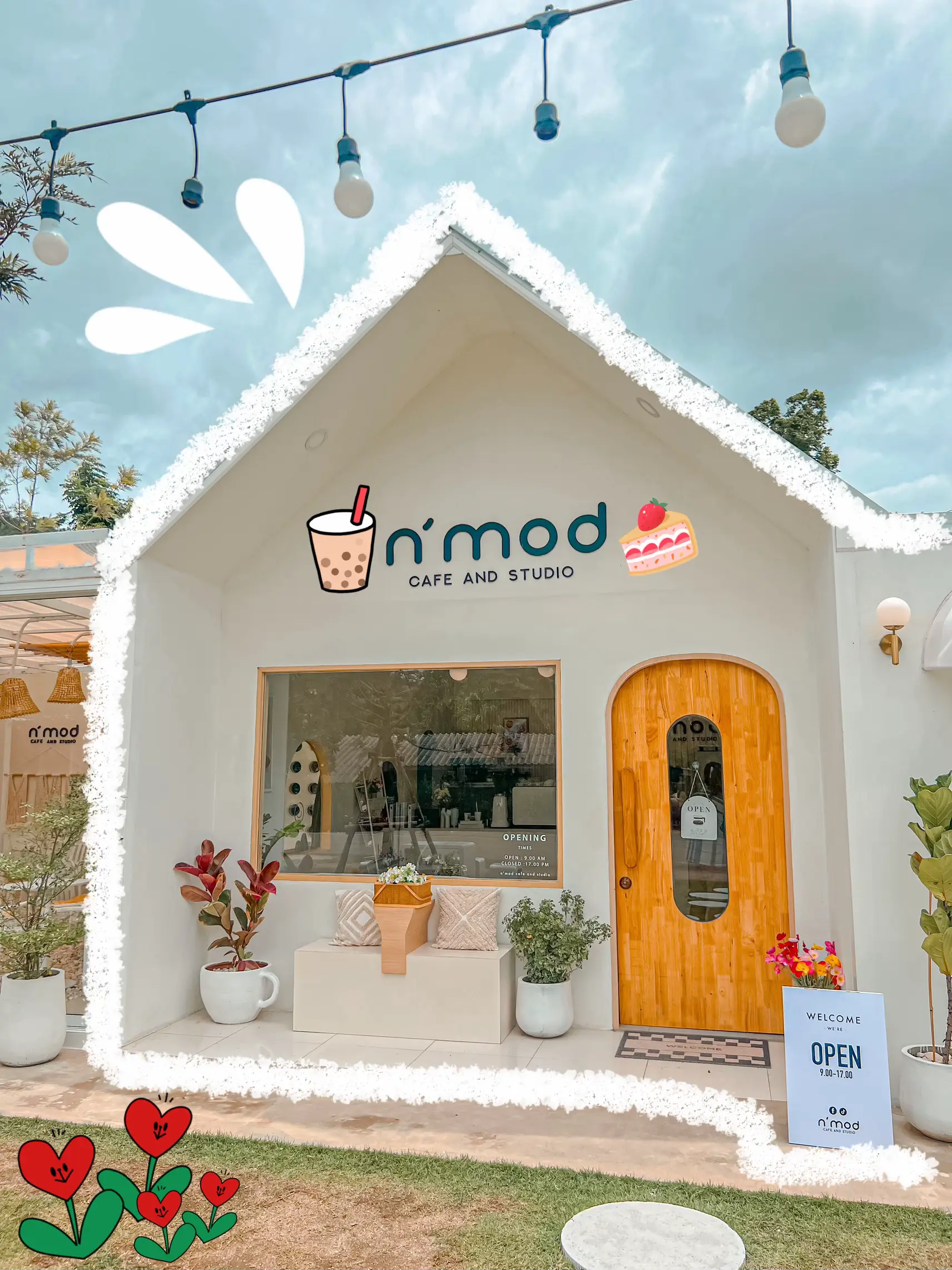 🥐𝗻‘𝗺𝗼𝗱 𝗰𝗮𝗳𝗲 🐜(คาเฟ่น้องมดไข่ไก่อารมณ์ดี) | แกลเลอรีที่โพสต์โดย ลงไปเรื่อย | Lemon8