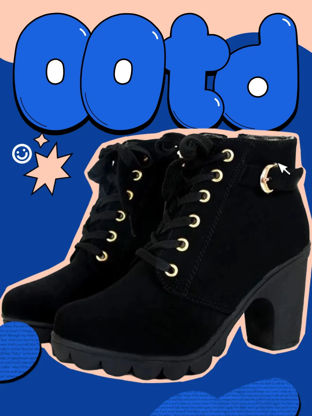 Sepatu boots helss wanita trendy | แกลเลอรีที่โพสต์โดย Cici | Lemon8