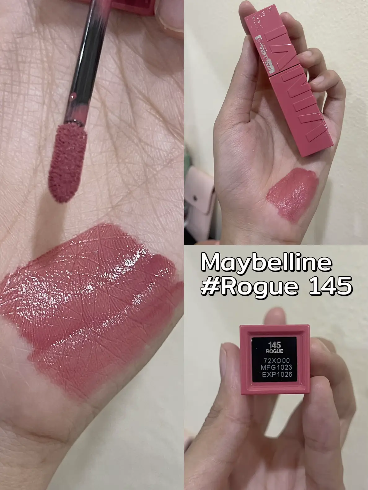 Maybelline #Rogue 145 | แกลเลอรีที่โพสต์โดย Ammy 💐 | Lemon8