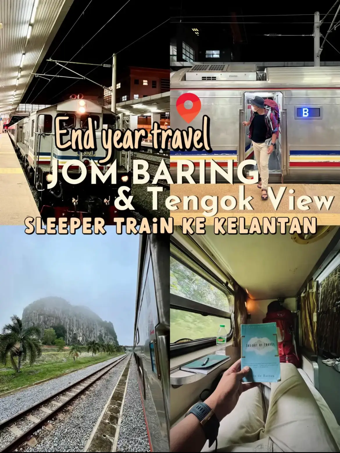Panduan Menaiki Sleeper Train Ke Pantai Timur 🚂 | Galeri diposting oleh ...