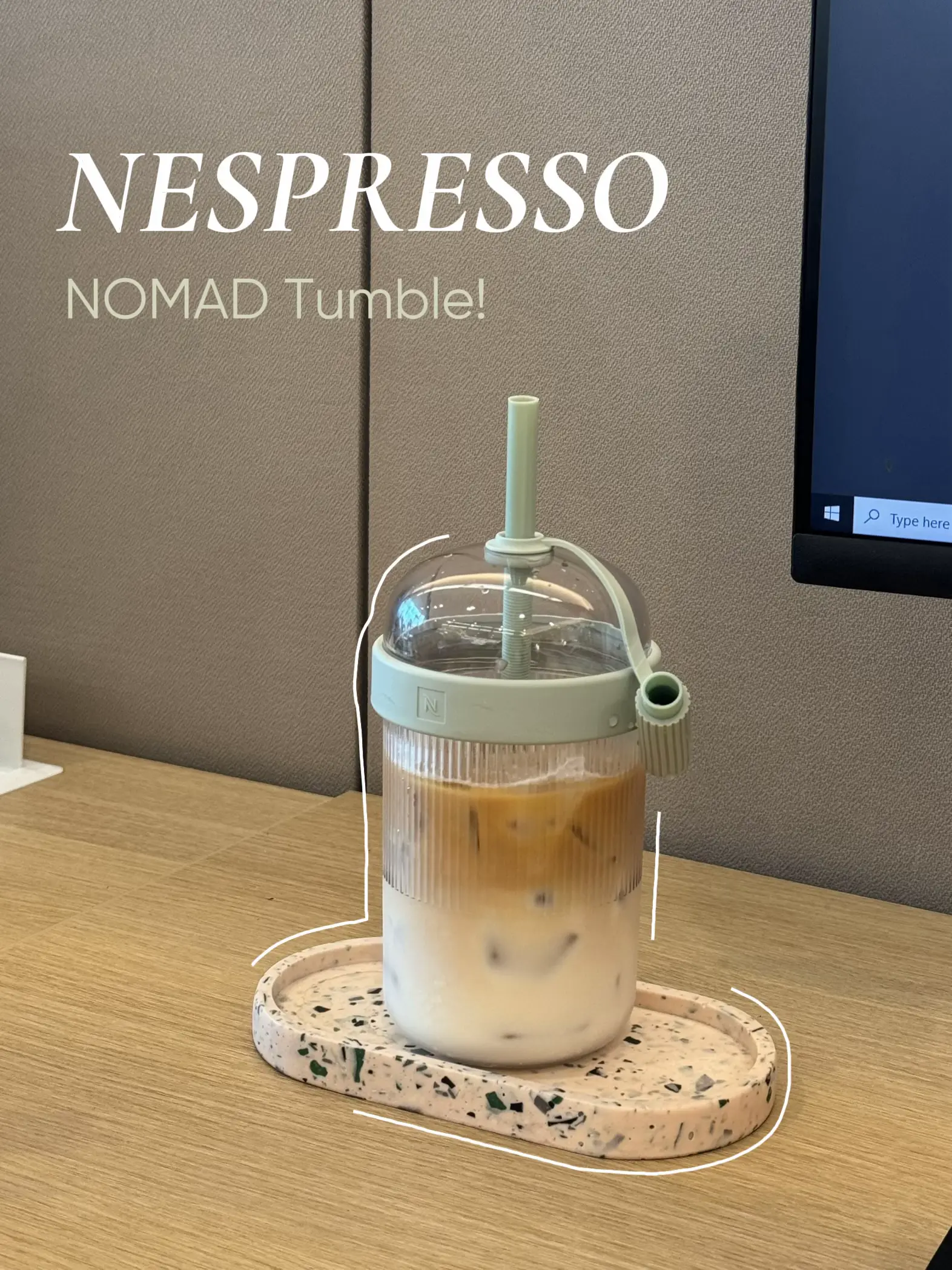 NESPRESSO Nomad Tumbler แก้วที่น่ารักจนใจเจ็บ 🌼🫶🏻 | แกลเลอรีที่โพสต์โดย ...