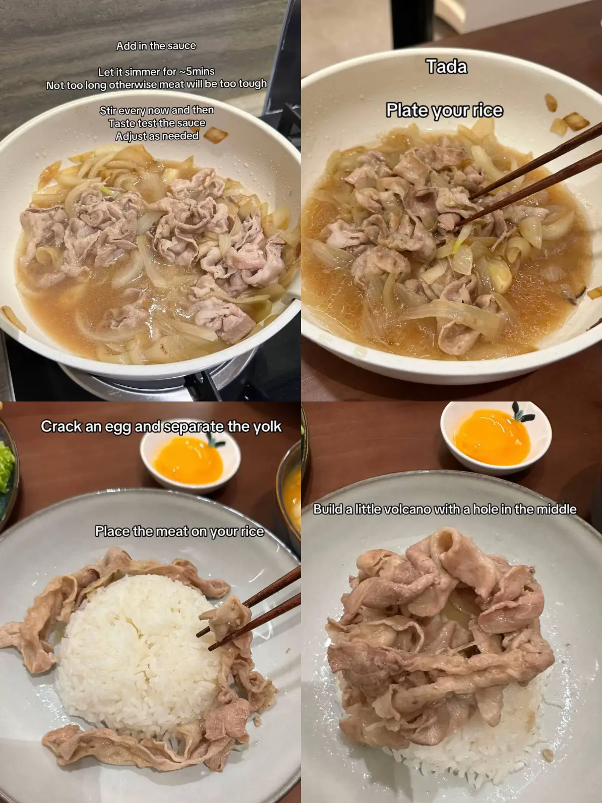Pork belly slices gyudon - simple recipe! | Gallery posted by ...