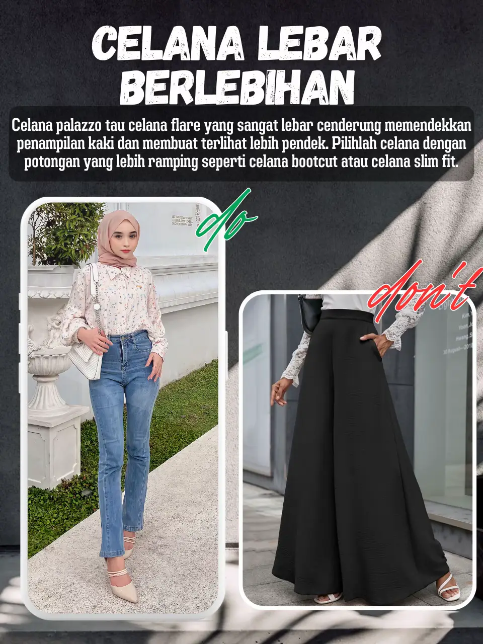 PETITE GIRL HINDARI 4 FASHION ITEMS INI!! | Galeri diposting oleh Daturnay | Lemon8