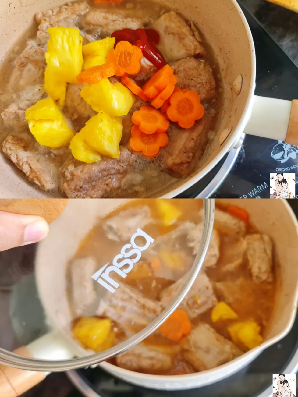 เมนูแม่ลูก 'ซี่โครงหมูตุ๋นสับปะรด'🐷🍍 | แกลเลอรีที่โพสต์โดย mu-ay | Lemon8