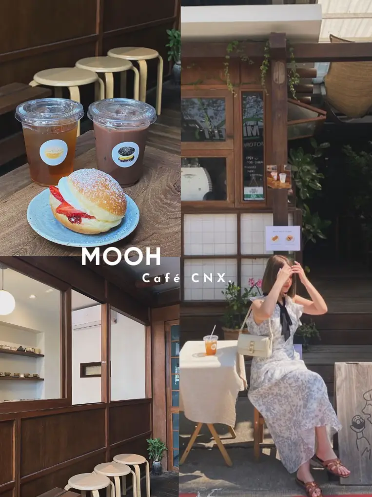 MOOH Cafe เชียงใหม่ 🥯 | แกลเลอรีที่โพสต์โดย 🦄Nok🦄 | Lemon8