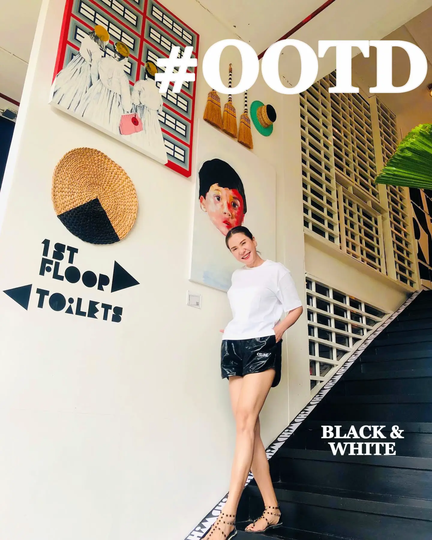 อายุ50+แต่งตัว BLACK & WHITE | แกลเลอรีที่โพสต์โดย รัชตา เสนารัตน์ | Lemon8