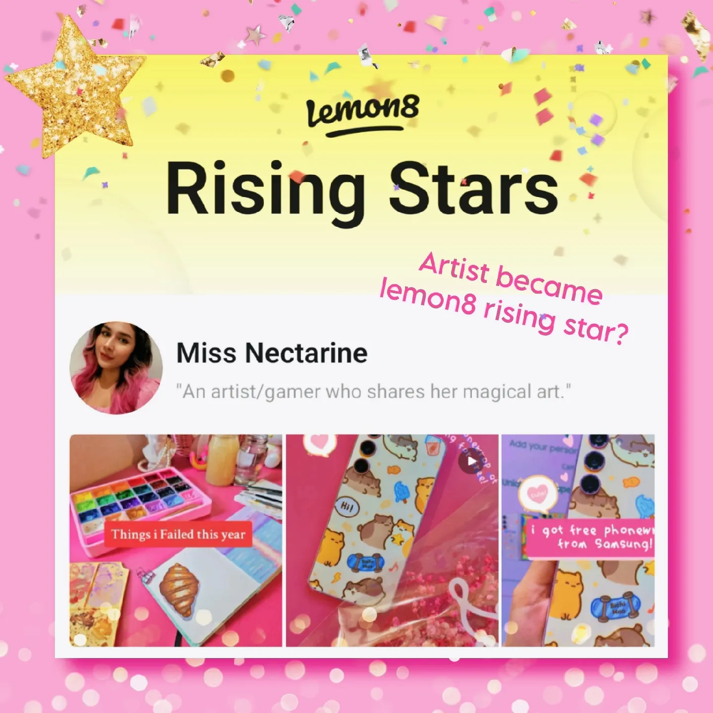 How i became Rising Star as Artist/painter🥳 | Galeri disiarkan oleh Miss🩷Nectarine | Lemon8