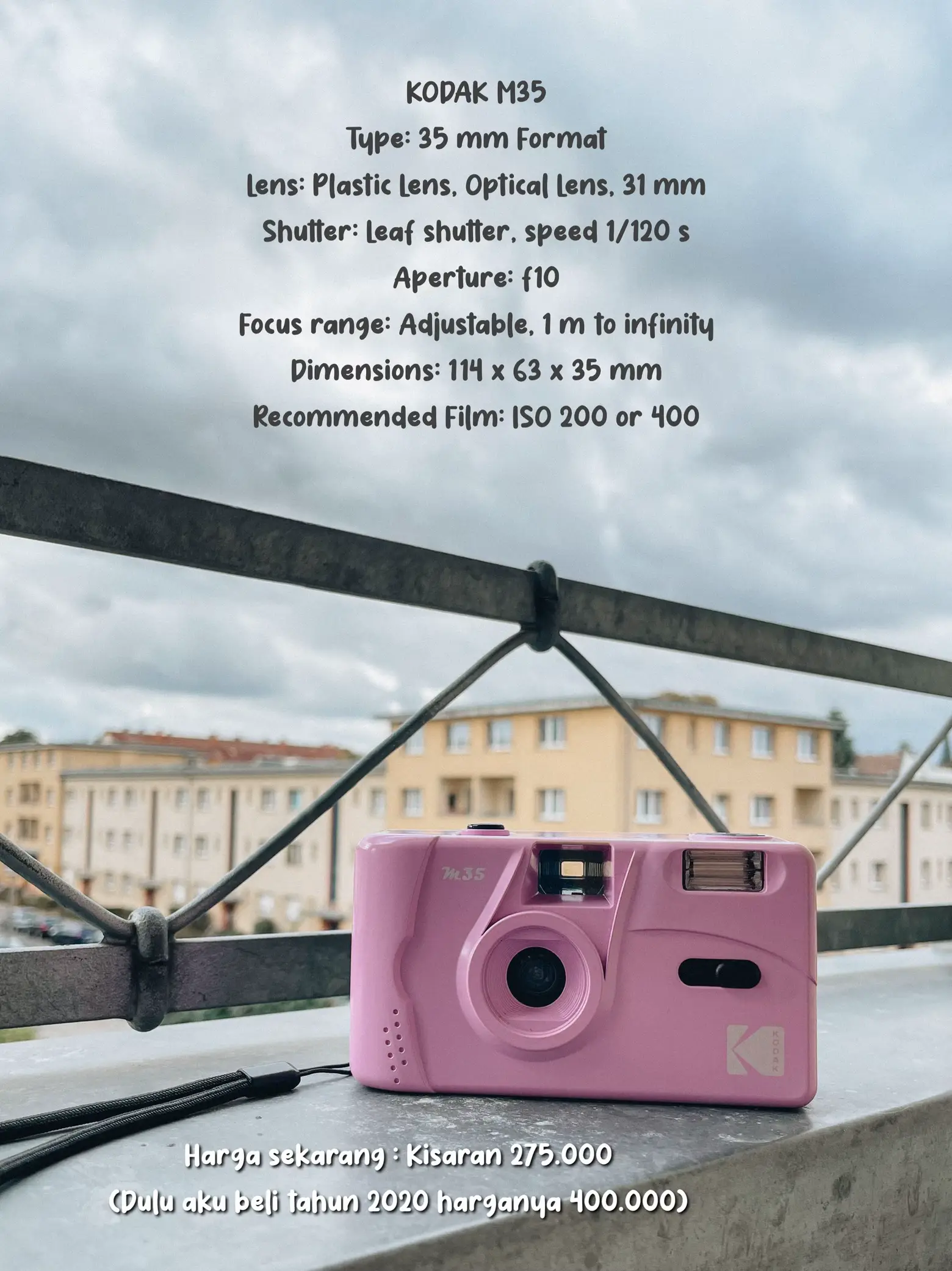 Review Kamera Analog Kodak M35, Worth it Ga Sih? 🎞️ | Galeri diposting ...