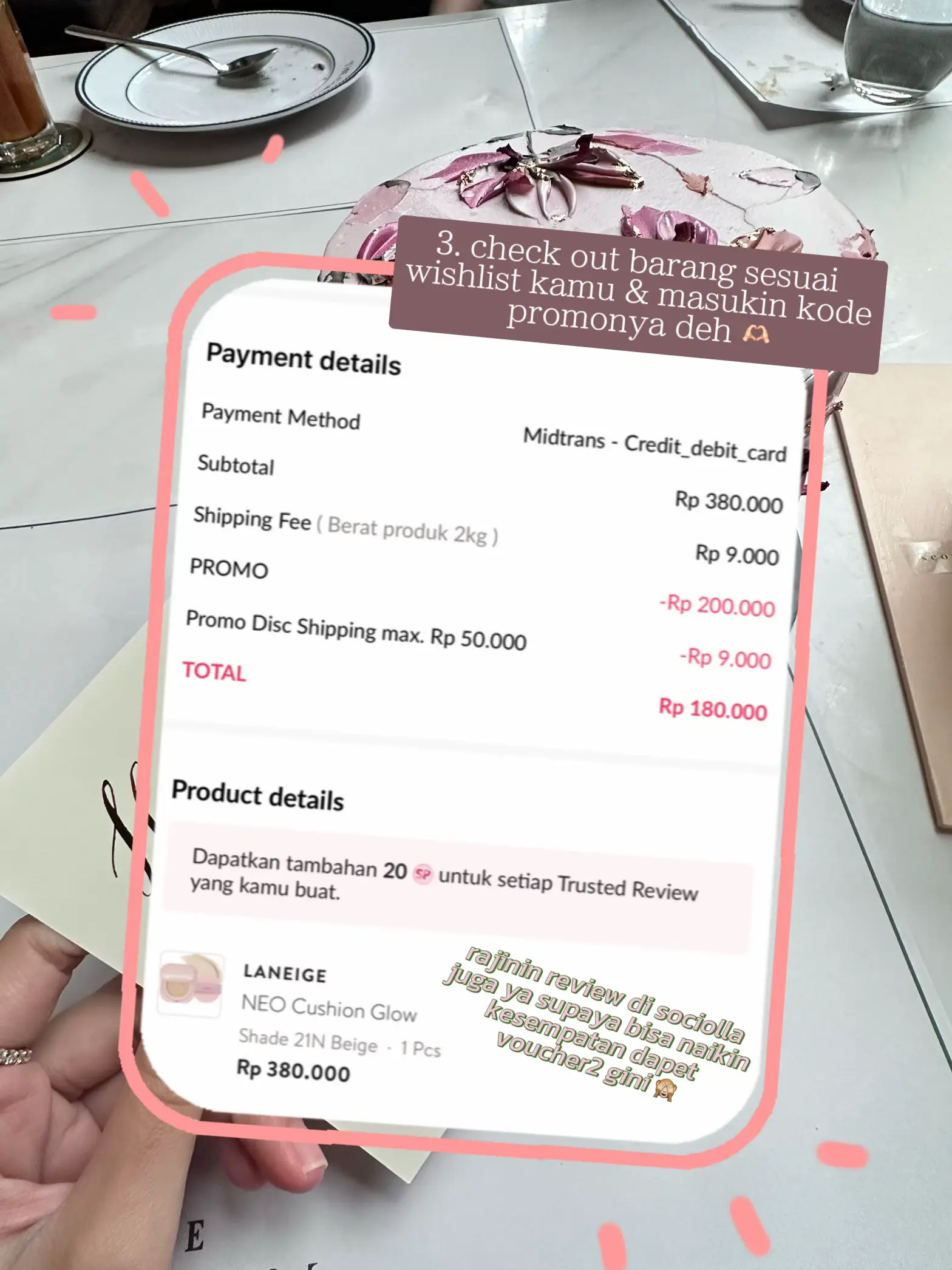 LANEIGE CUSHION DIBAWAH 200K?!! Gini caranyaaa!! | Galeri diposting oleh Celine Leo | Lemon8