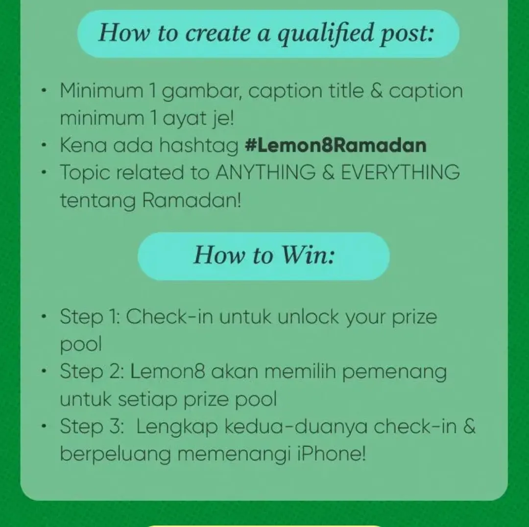 New Campaign From Lemon8 | Galeri disiarkan oleh Fairuz Anisa | Lemon8