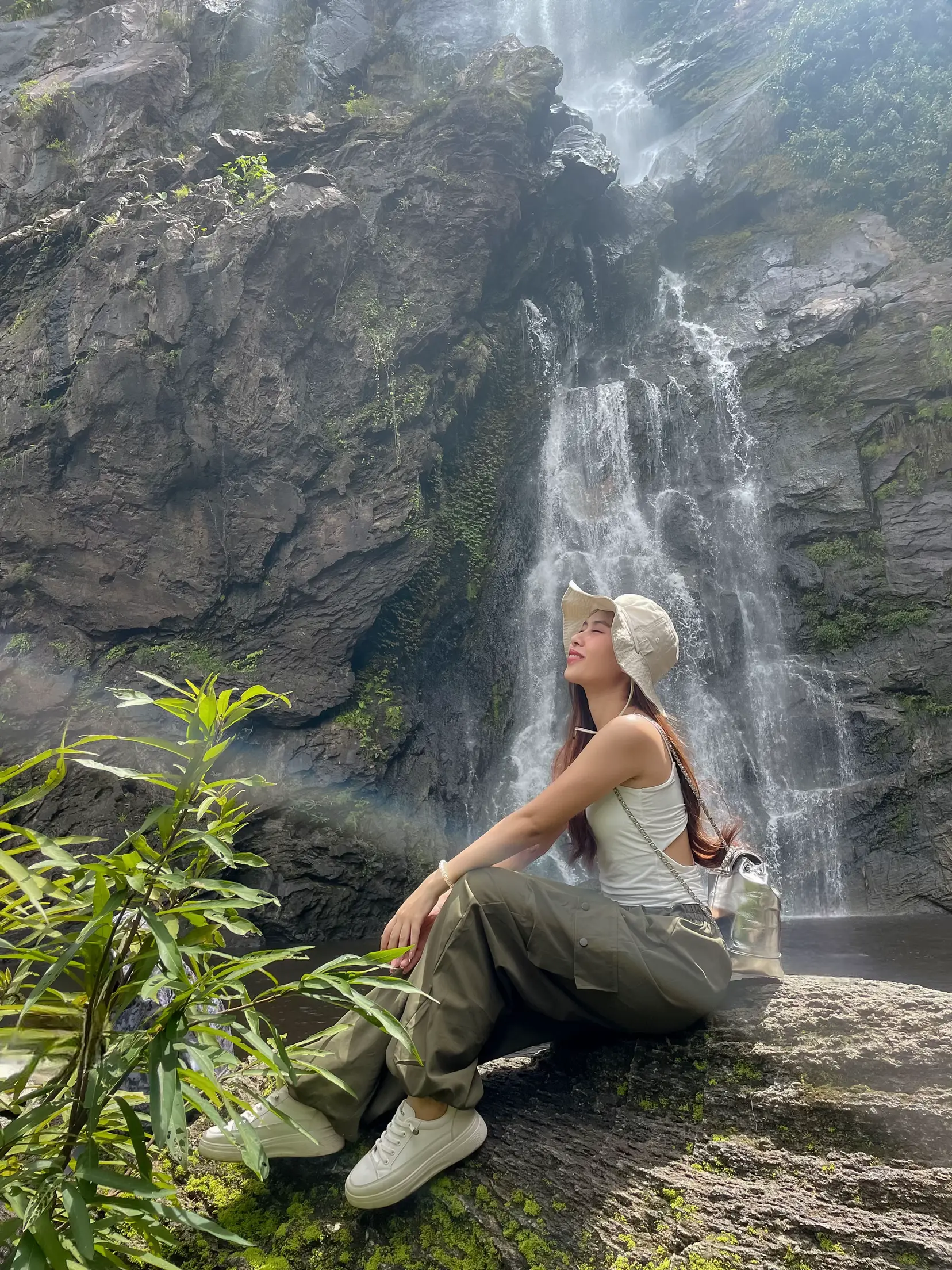 Khlong Lan Waterfall🫧🍃 | แกลเลอรีที่โพสต์โดย aommy🦋 ·ᴗ· | Lemon8