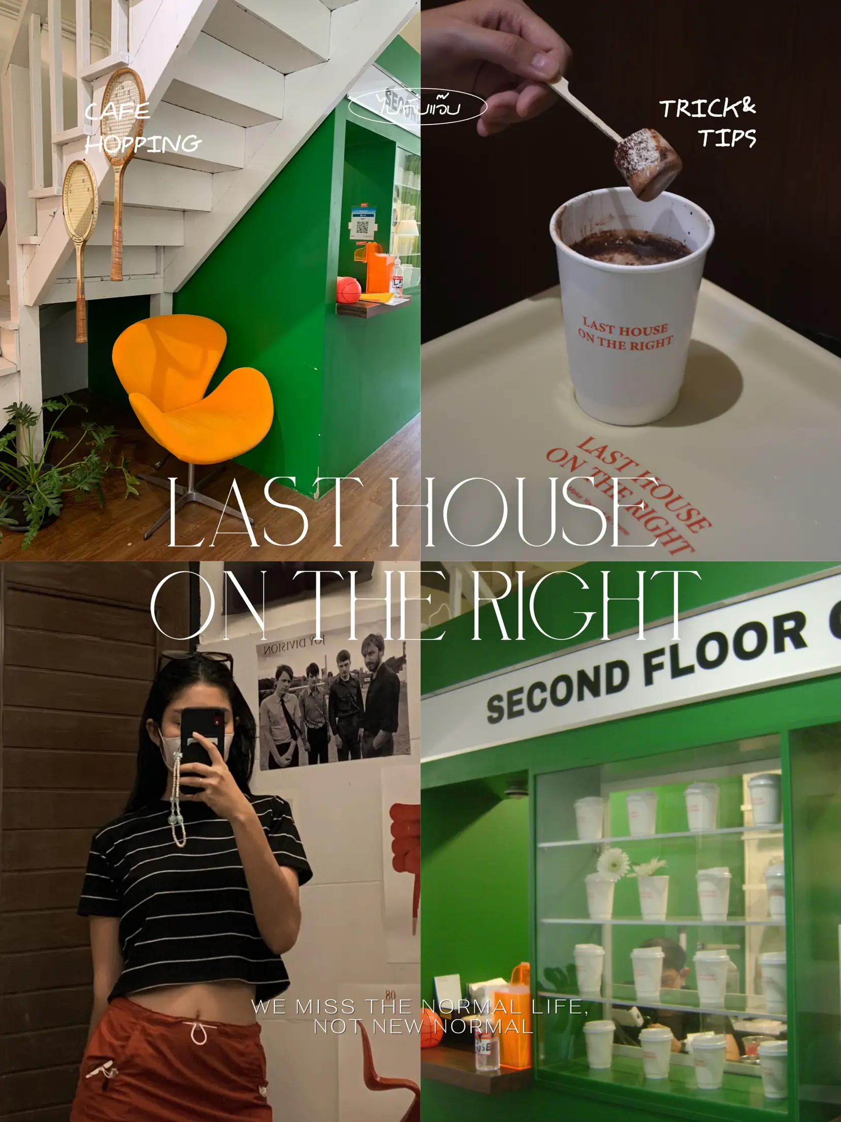 แปะพิกัด 9 คาเฟ่สีสันสดใสสส ☕️ | แกลเลอรีที่โพสต์โดย Nivarin.kt | Lemon8