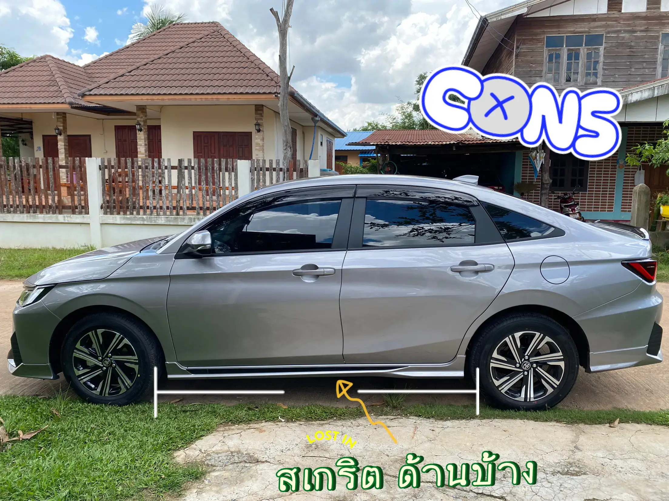 Toyota yaris ativ Smart Lusso | แกลเลอรีที่โพสต์โดย FairySelin🧚‍♀️ | Lemon8