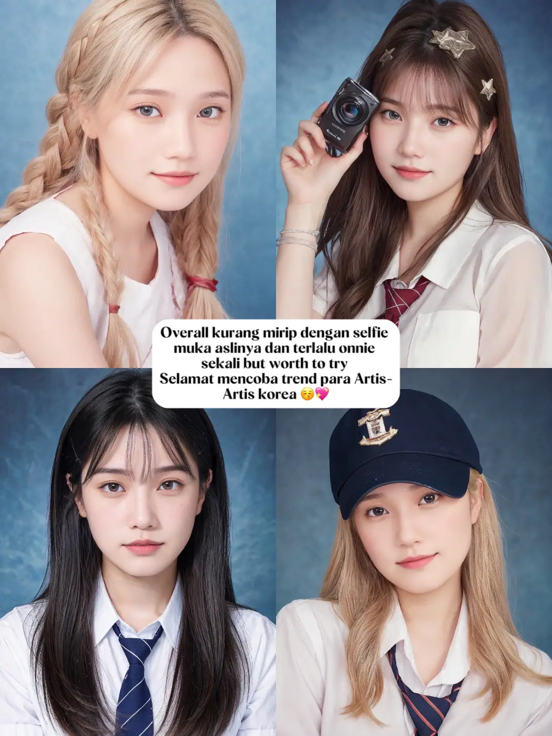 Trying Viral AI Y2K yearbook photo 📷 | Galeri diposting oleh adella charlene | Lemon8