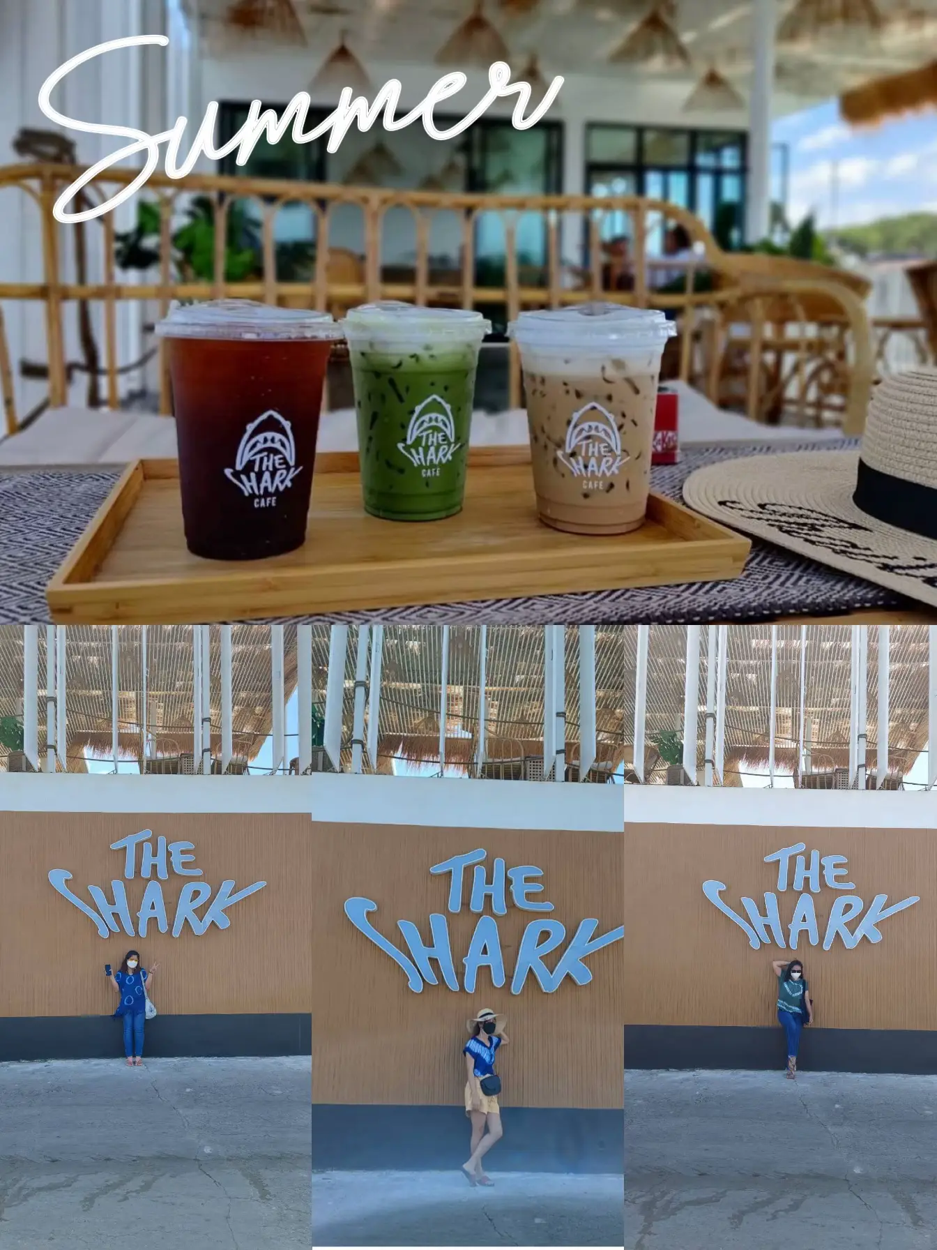 #The Shark Cafe #คาเฟ่ดีย์ #แสมสาร #Summer💗 | แกลเลอรีที่โพสต์โดย Photo ...