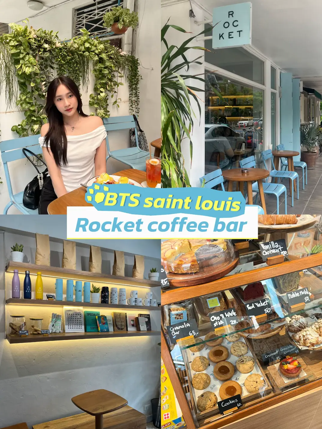 Rocket coffee bar 🍳🍹 Sathon soi 12 ,bkk | แกลเลอรีที่โพสต์โดย pimthongs | Lemon8